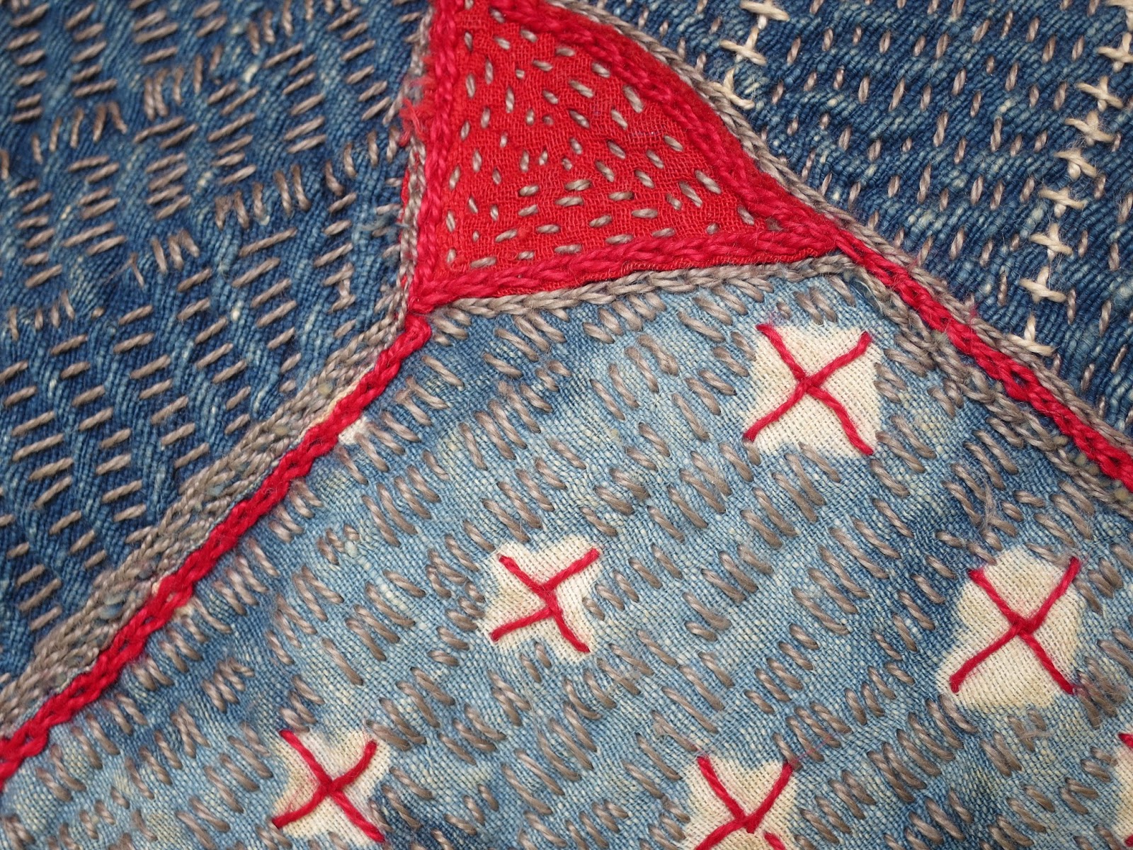 Sandra's Studio: Hand Stitching Indian Style