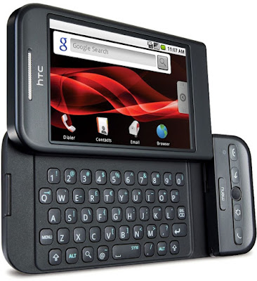 Retromobe - retro mobile phones and other gadgets: T-Mobile G1 / HTC Dream (2008)