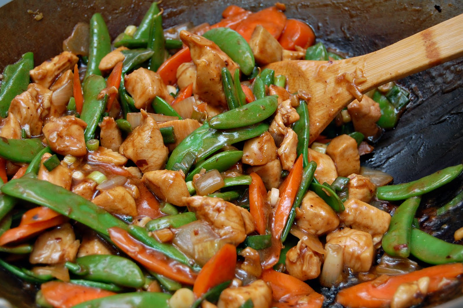 Peking Chicken & Peas