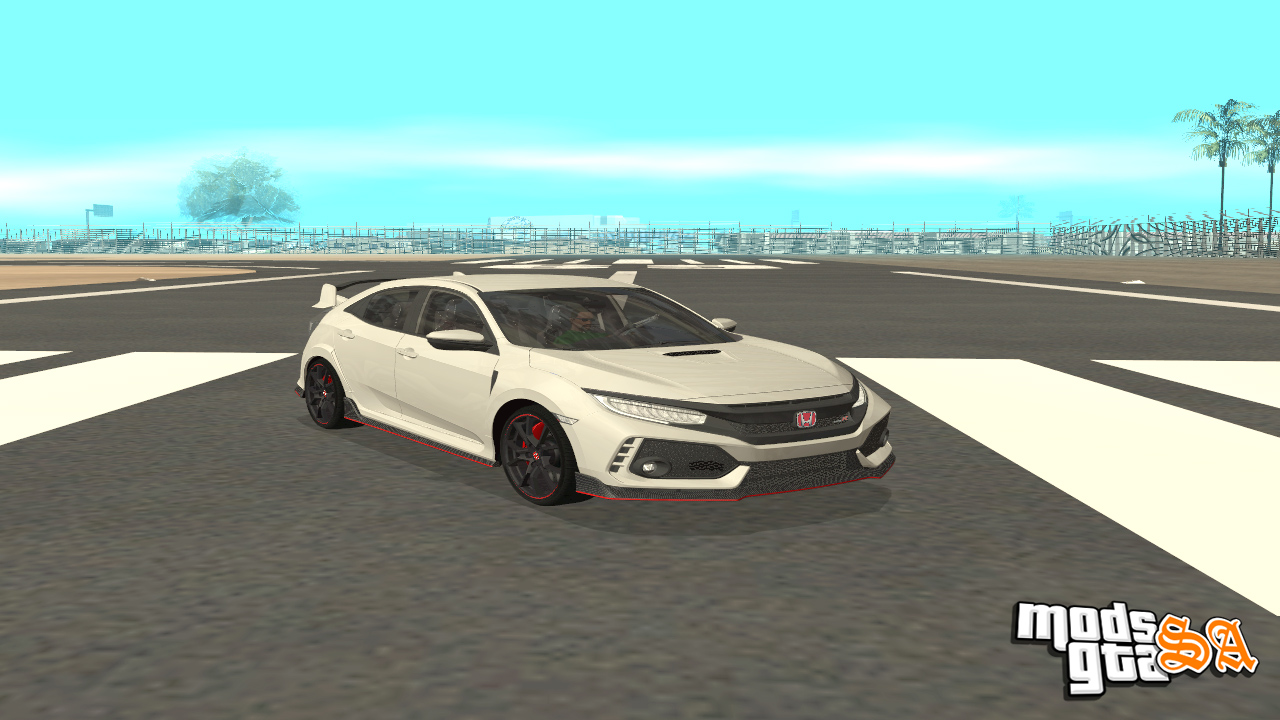 Mods GTA San Andreas: Honda Civic Type R 2017