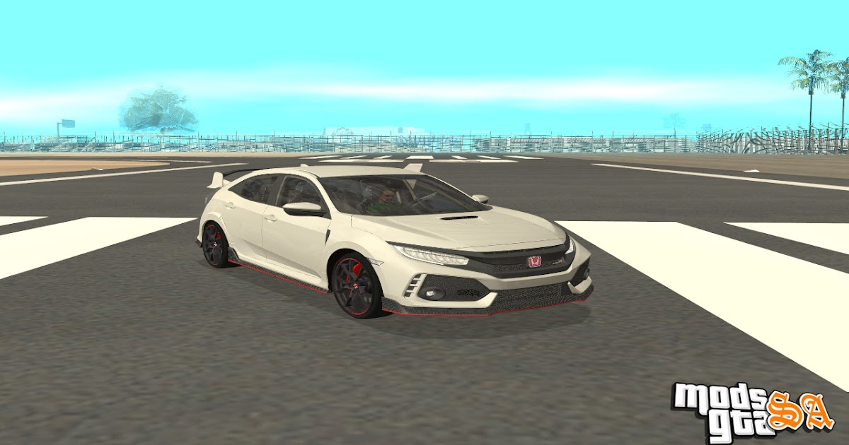 Mods GTA San Andreas: Honda Civic Type R 2017
