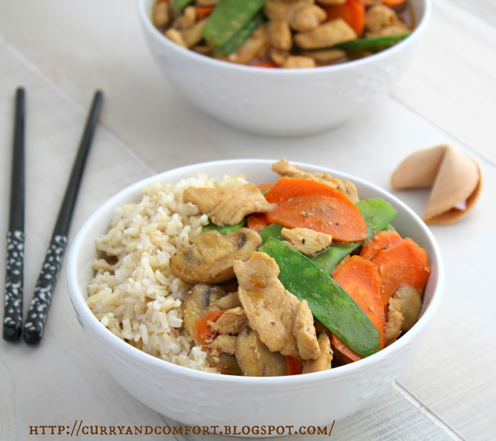 Kitchen Simmer: Chicken and Mushroom Stir Fry