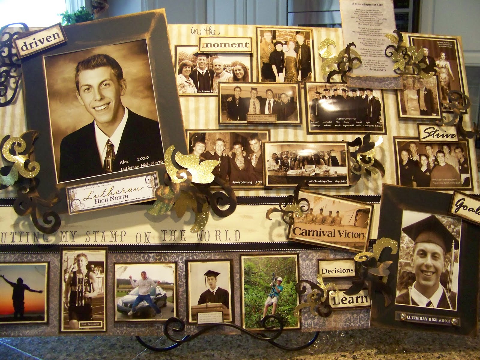 Creations from my heart: Learn to Make a Graduation Board....