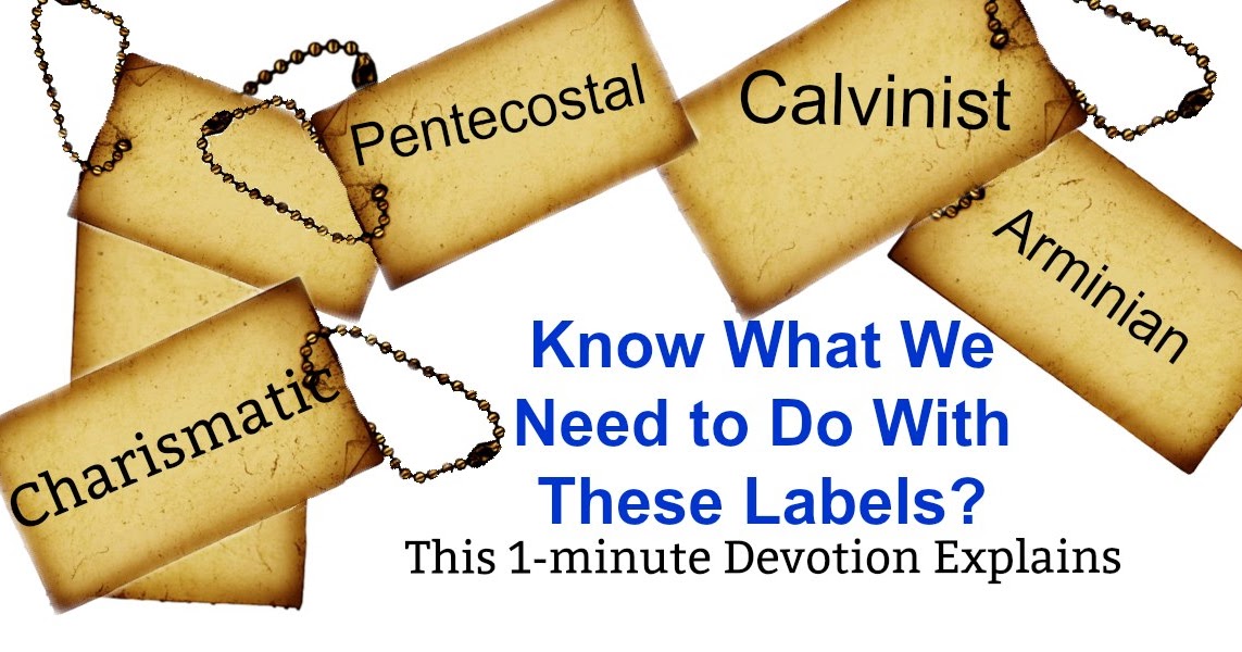 1-Minute Bible Love Notes: Don't Label Me, Please