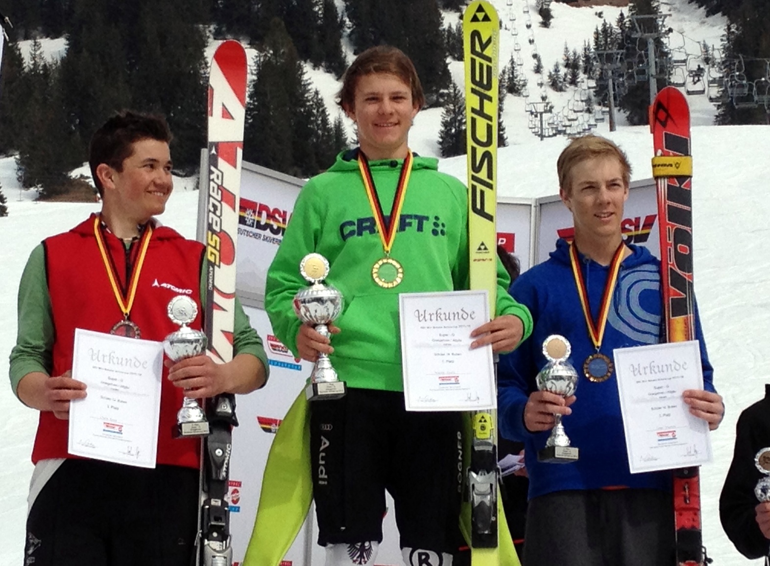 Deutscher Schülercup: Benedikt Marx und Leon Flamm auf dem Podest