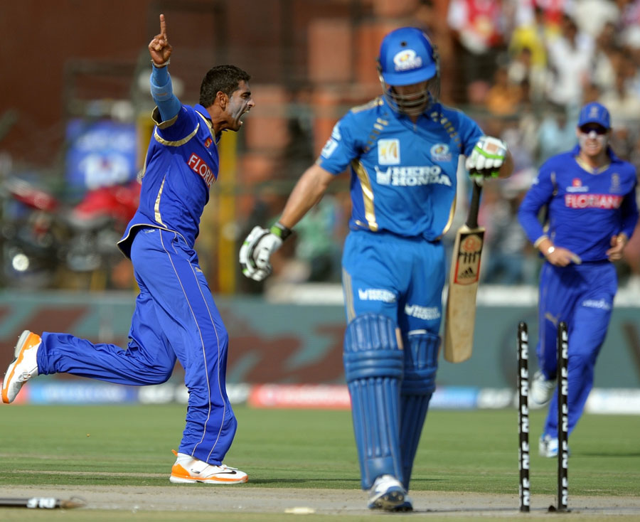 Fourth IPL 2011: IPL 4, 34th match: Rajasthan v Mumbai at Jaipur, Apr ...