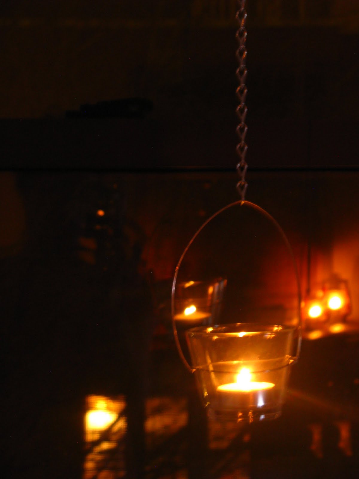 Live a Life Worth Writing Down: DIY Hanging Tea Light Holders