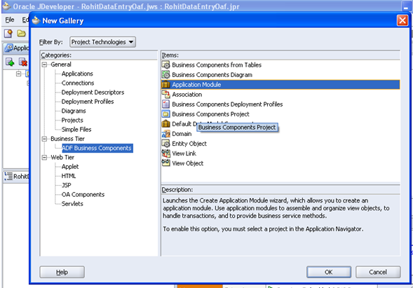 Oracle Application's Blog: How to Create oaf Page in Oracle Apps