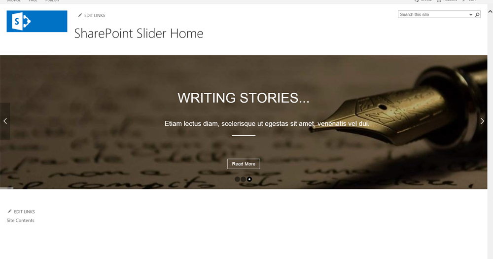 SharePoint Front End Topics: Display Templates: Slider