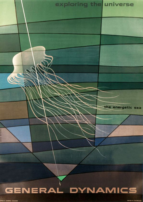Past Print: Mid-century General Dynamics posters designed by Erik Nitsche