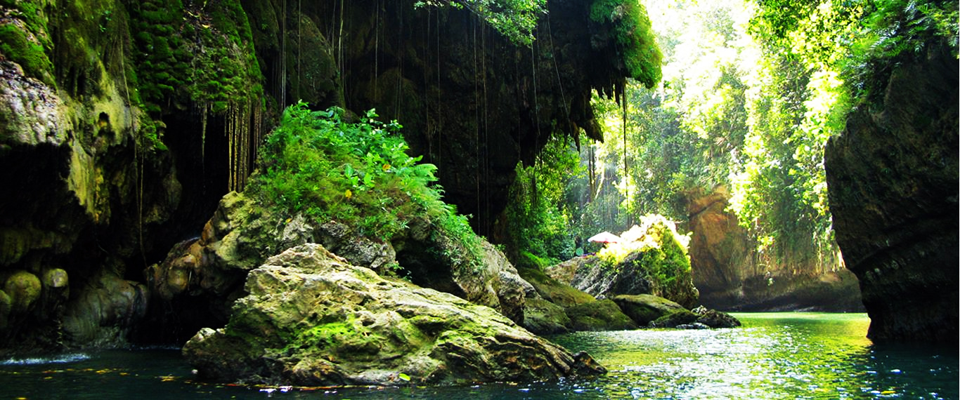 The Beauty Landscape of Indonesia: Green Canyon (Cukang Taneuh), hidden ...