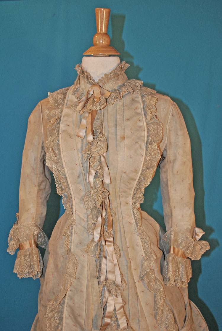 All The Pretty Dresses: Gorgeous 1870's Early Natural Form Dress with ...