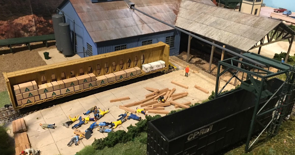An Ontario Model Railroad in HO Scale: Almost Completed ...Sawmill Module