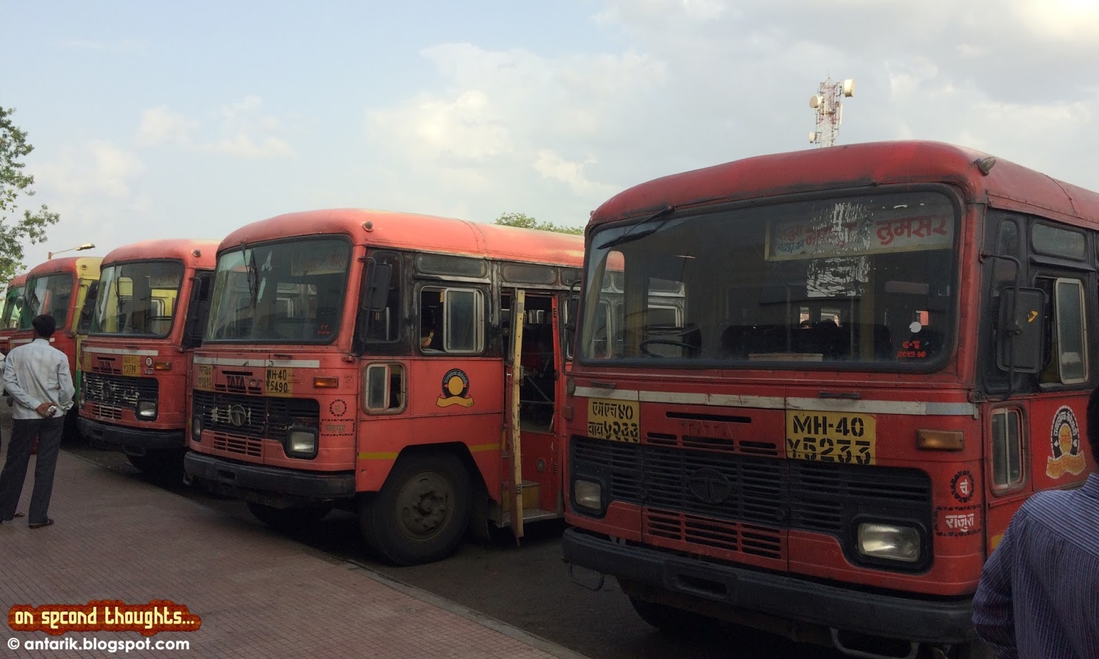 Experiencing a Maharashtra State Transport Bus Journey