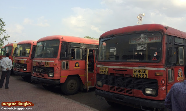 Experiencing a Maharashtra State Transport Bus Journey