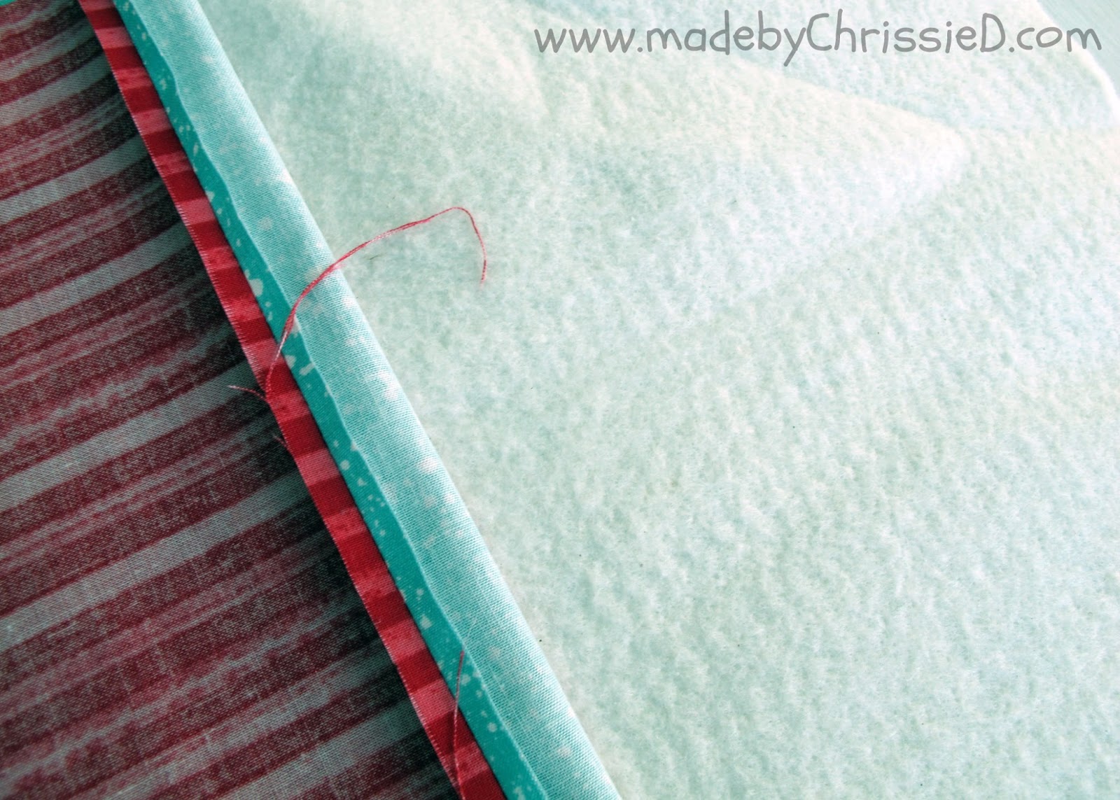 Sew in Love {with Fabric}: Christmas in July: Santa Sack