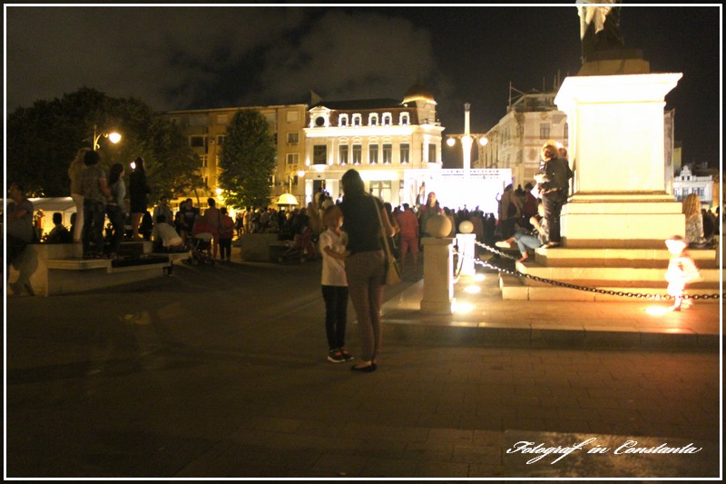 Art District - Piata Ovidiu - Noaptea - 2017 - Fotograf in Constanta