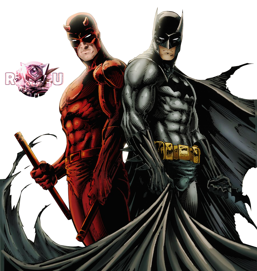 Daredevil & Batman | Render Universe
