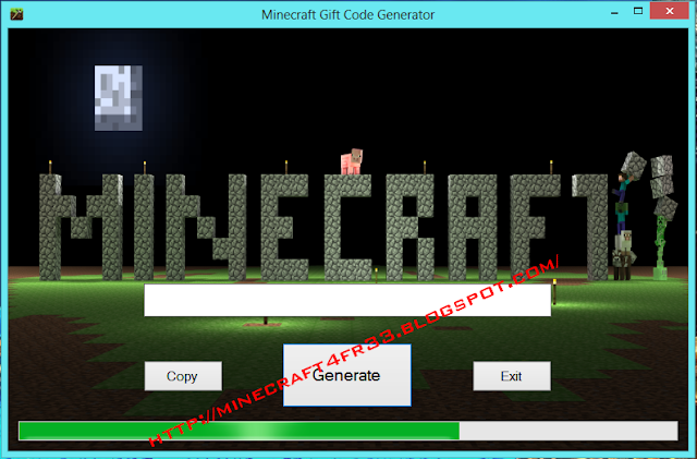 Minecraft gift code generator free premium 2015