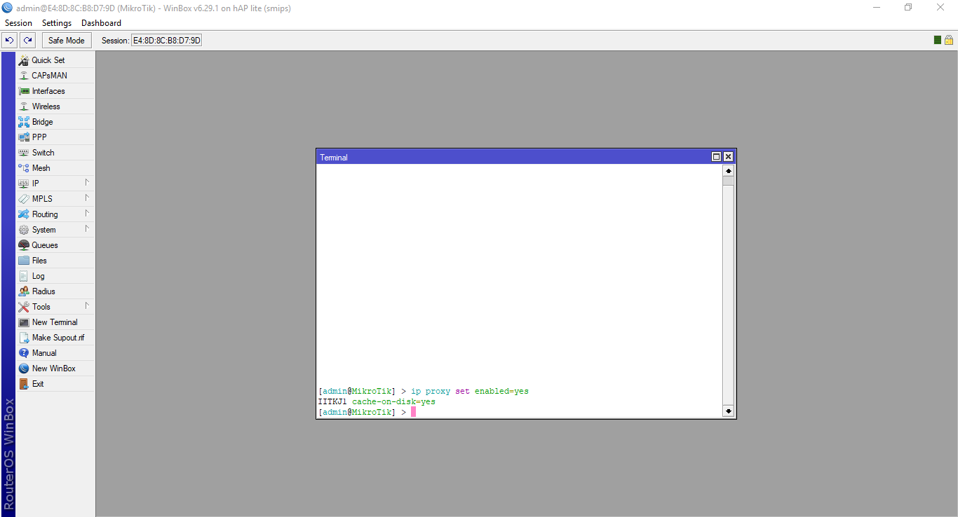Cara Routing Mikrotik Menggunakan Terminal di Winbox - ADIBLOG
