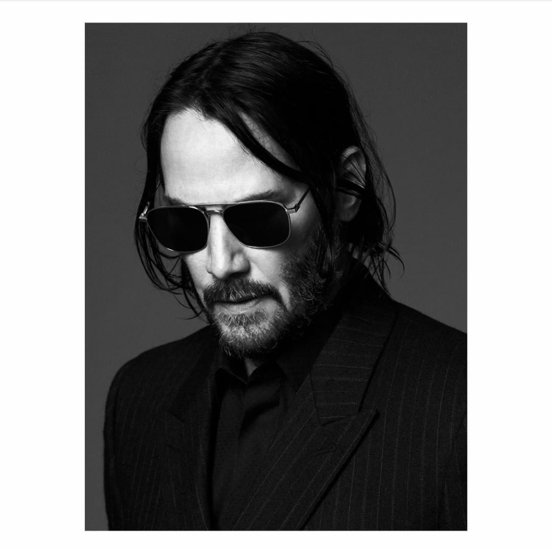 DIARY OF A CLOTHESHORSE: Keanu Reeve for YSL campaign