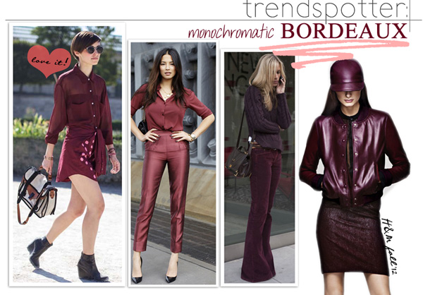 SHE IS IN FASHION: [Color Code: Brava Bordeaux] & [Trendspotter ...