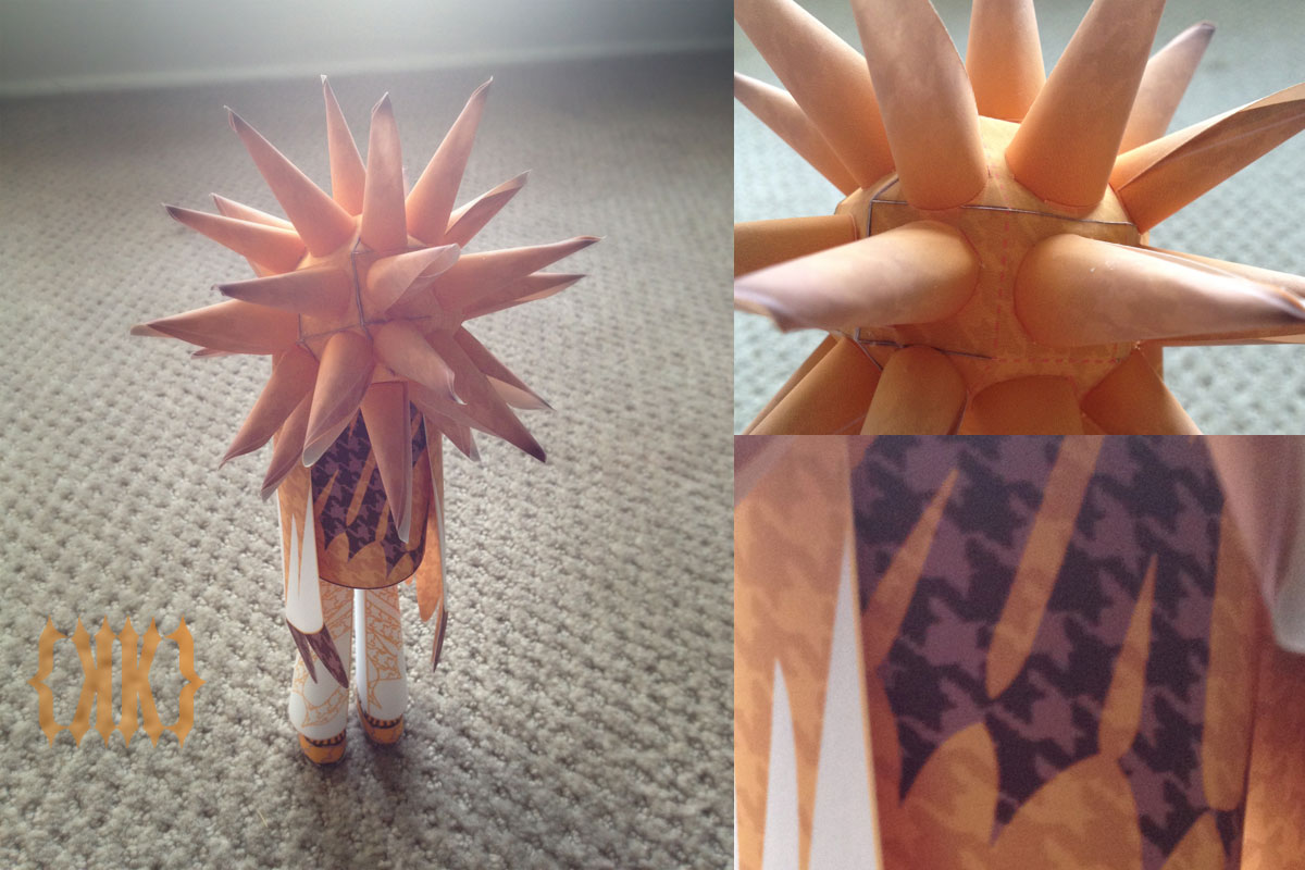 Houndstooth Spyro Baykid Papercraft Contest | Papercraft Paradise ...