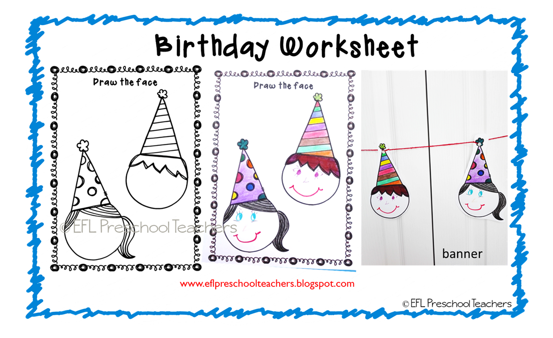 ESL/EFL Preschool Teachers: Happy Birthday Unit for ELL