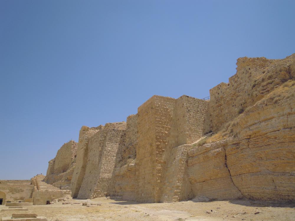 Nina in Jordanien: Al-Karak Castle