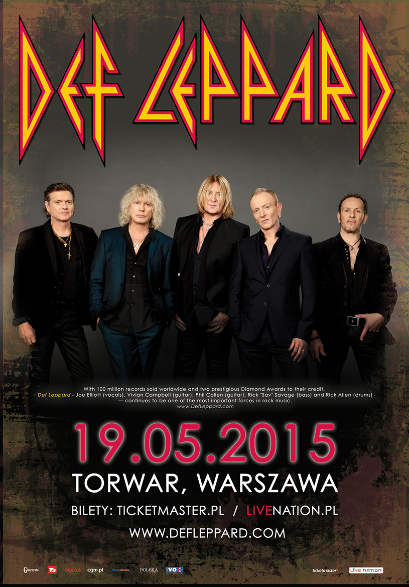 MÓJ TOP WSZECHCZASÓW: DEF LEPPARD: Historia / Live: In the Round, in ...