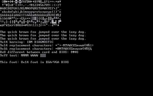 Nerdly Pleasures: IBM Character Fonts