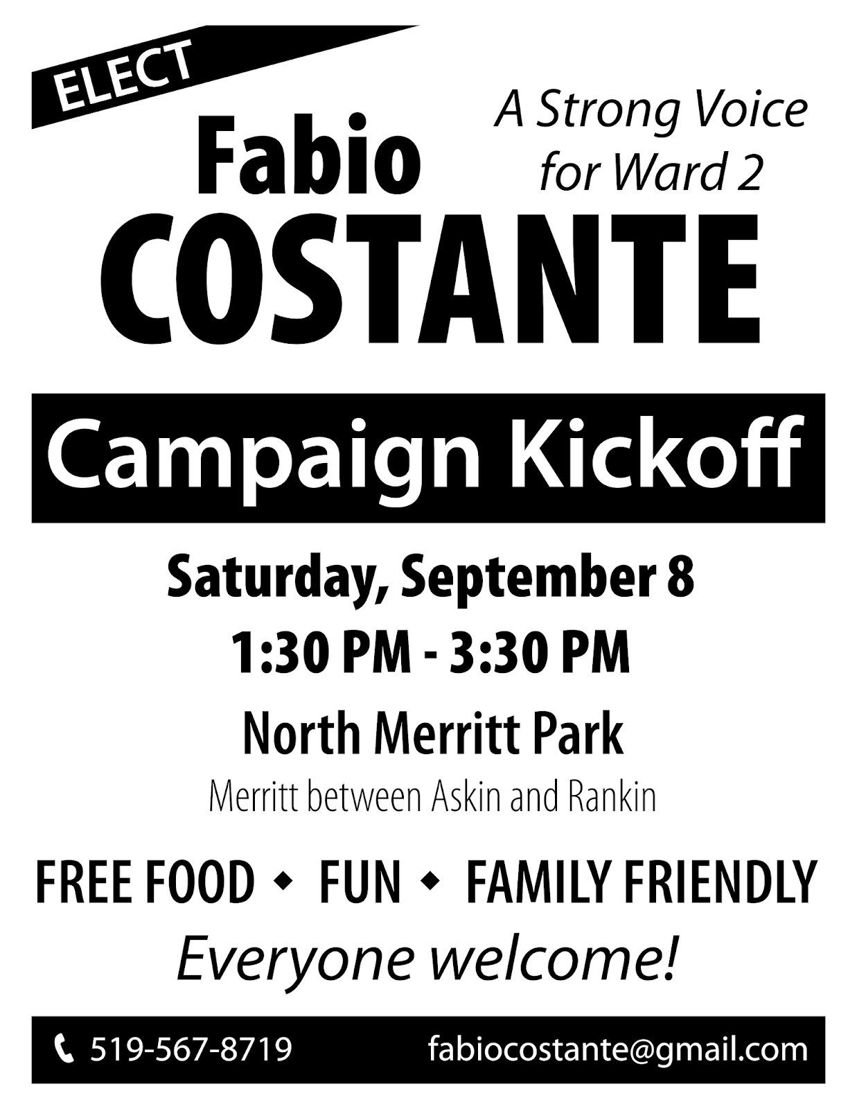 Campaign Kickoff Rally