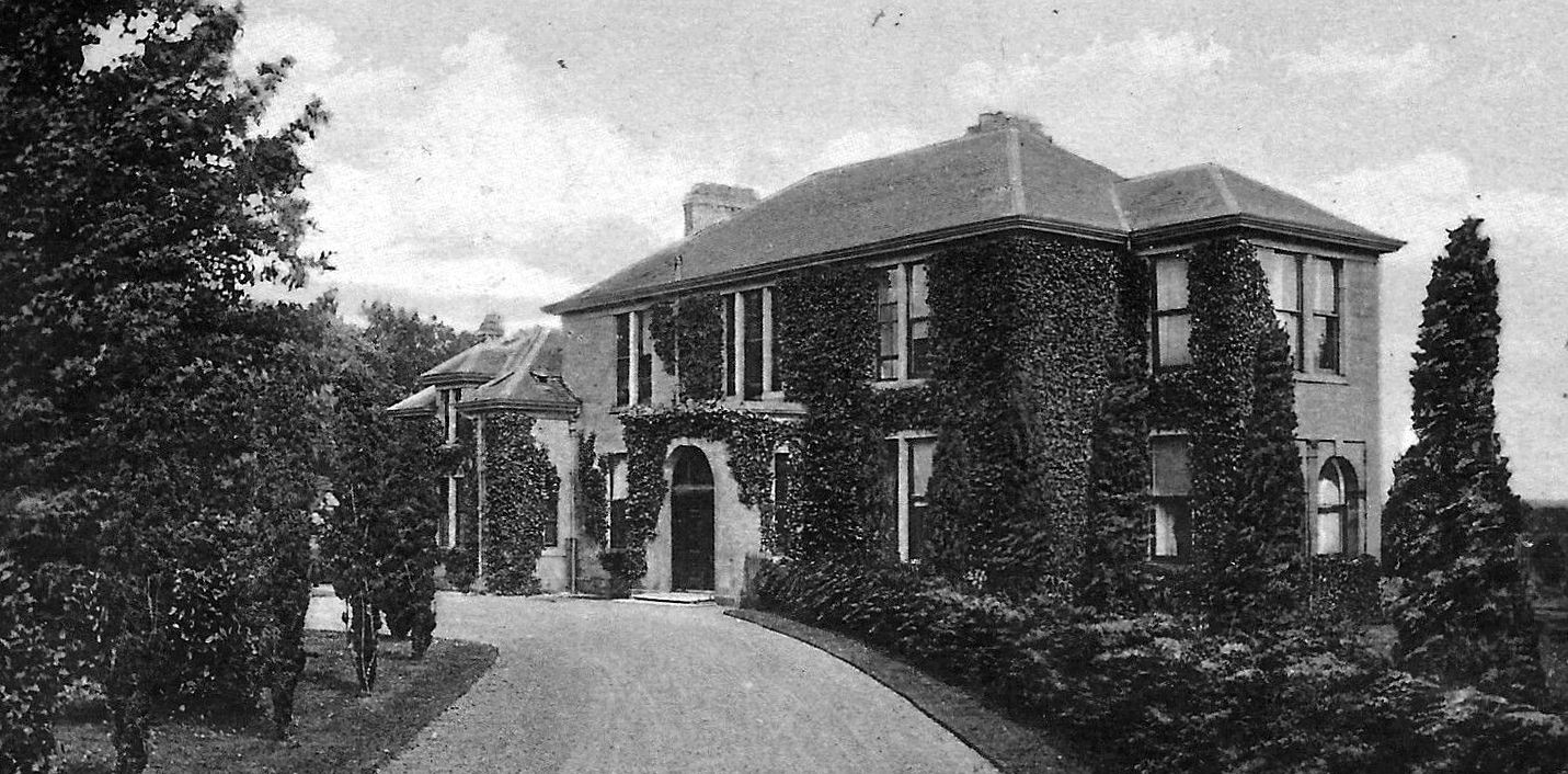 Tour Scotland: Old Photograph Purves Hall Scotland