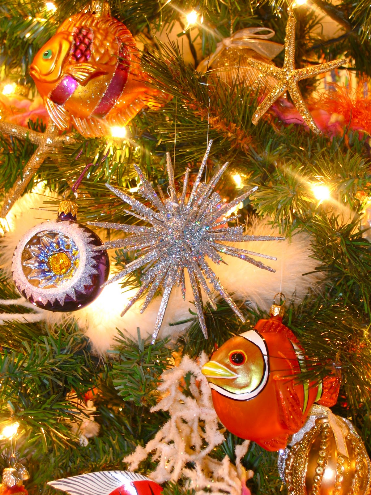 BluKatKraft: Under the Sea; Ocean Themed Christmas Tree