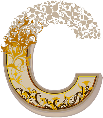 ® Imágenes y Gifs Animados ®: IMÁGENES DE LETRAS DORADAS PARA IMPRIMIR