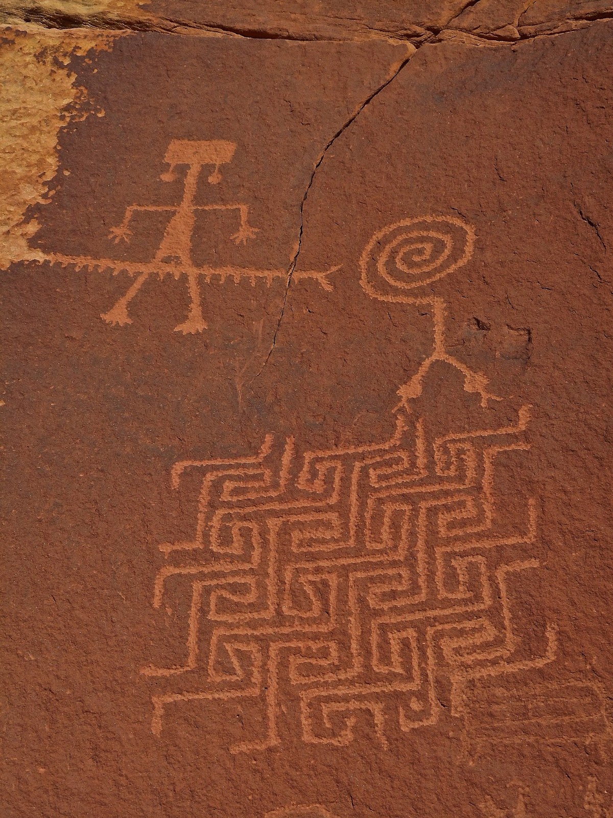 ZION & PARIA: MAZE PETROGLYPHS
