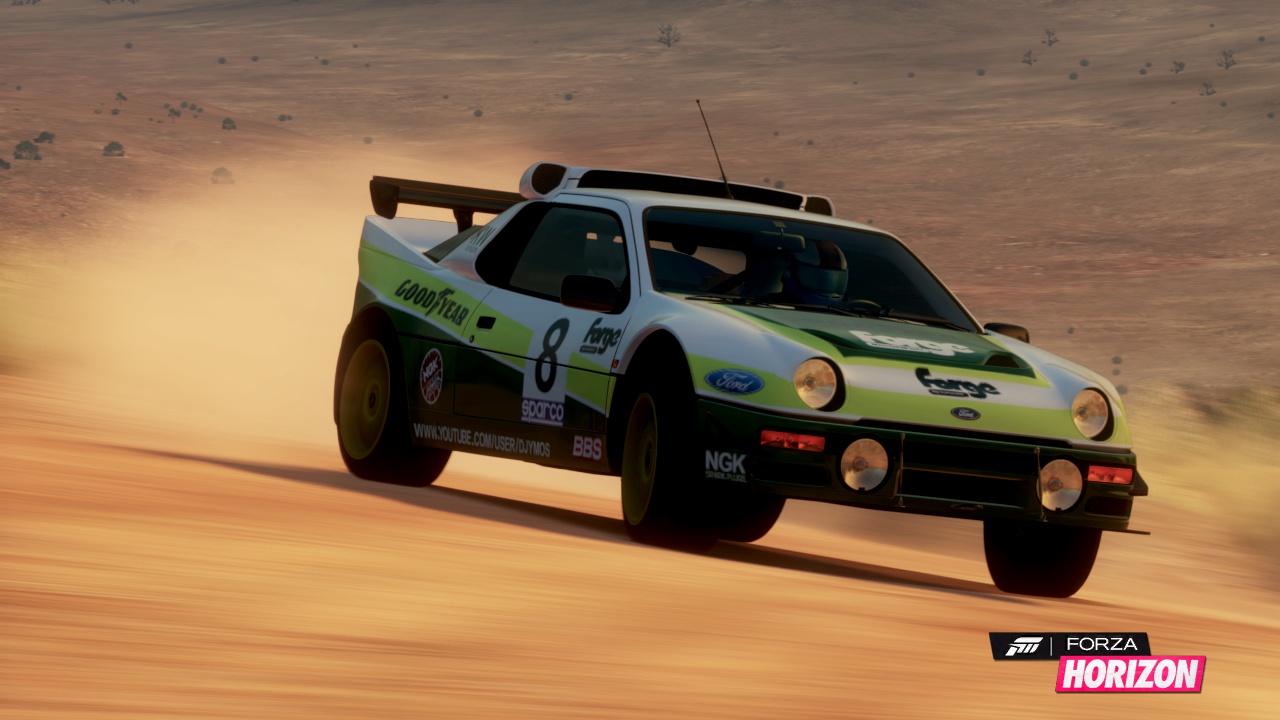 FORZA HORIZON DJYMOS: ford rs200 rally forza horizon