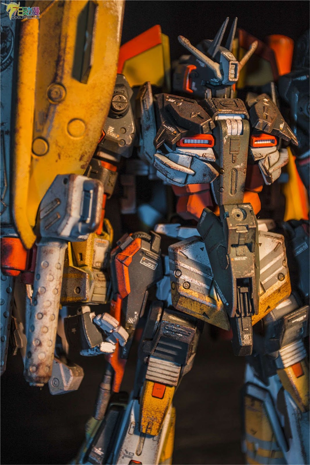 GUNDAM GUY: MG 1/100 MSZ-006-3B Zeta Gundam Unit 3 B-type Gray Zeta ...