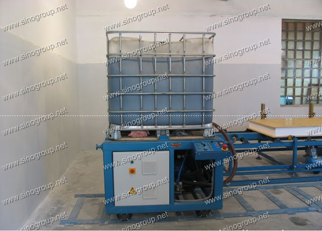 structural insulated panels production line: SIP panels pressing machine