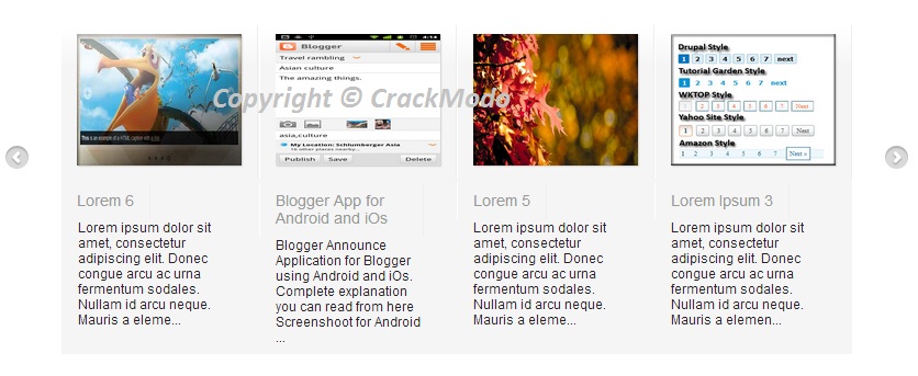 How To Create Popular Post With Carousel Slider ~ CrackModo