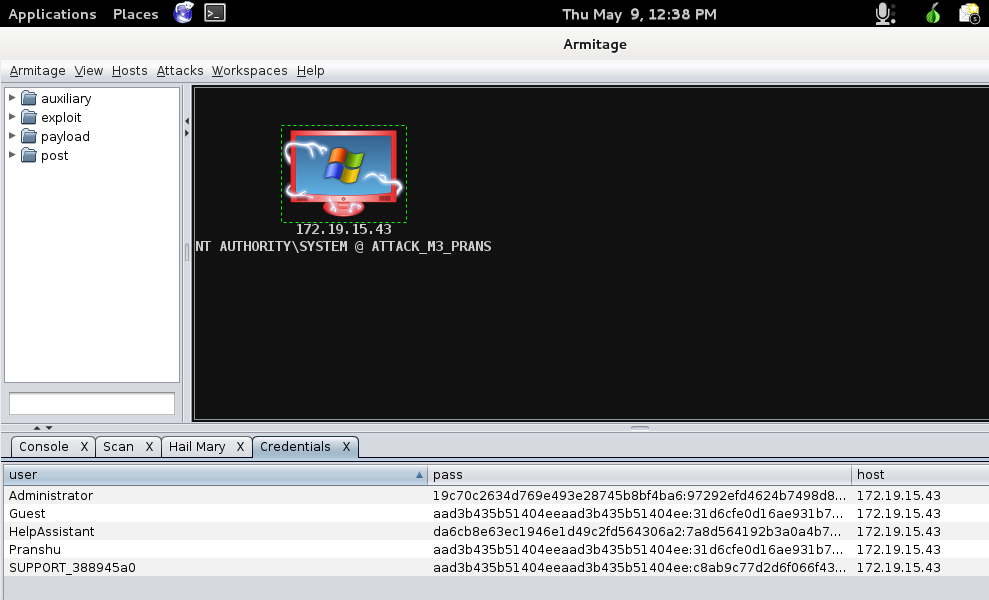 The Life Of A Penetration Tester Hacking With Armitage On Kali Linux Backtrack