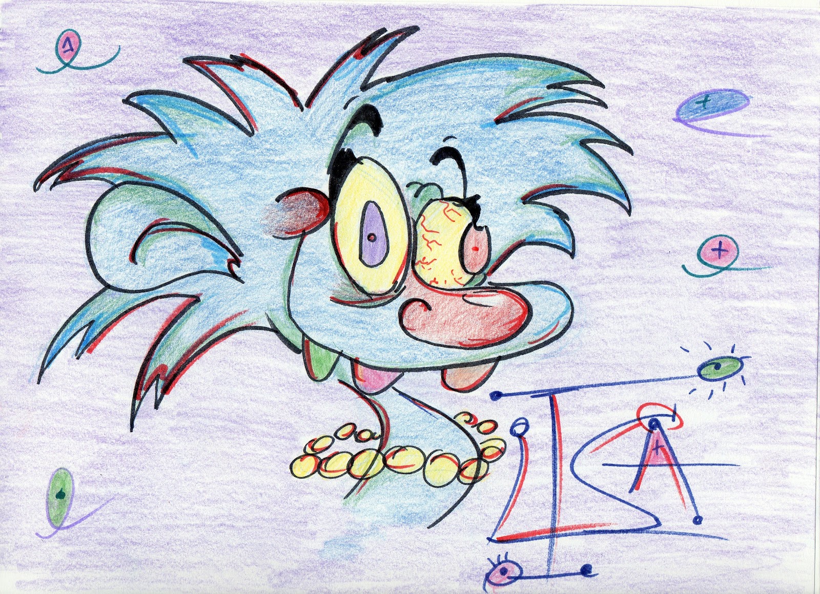 Archie Doodle: Simpson doodles