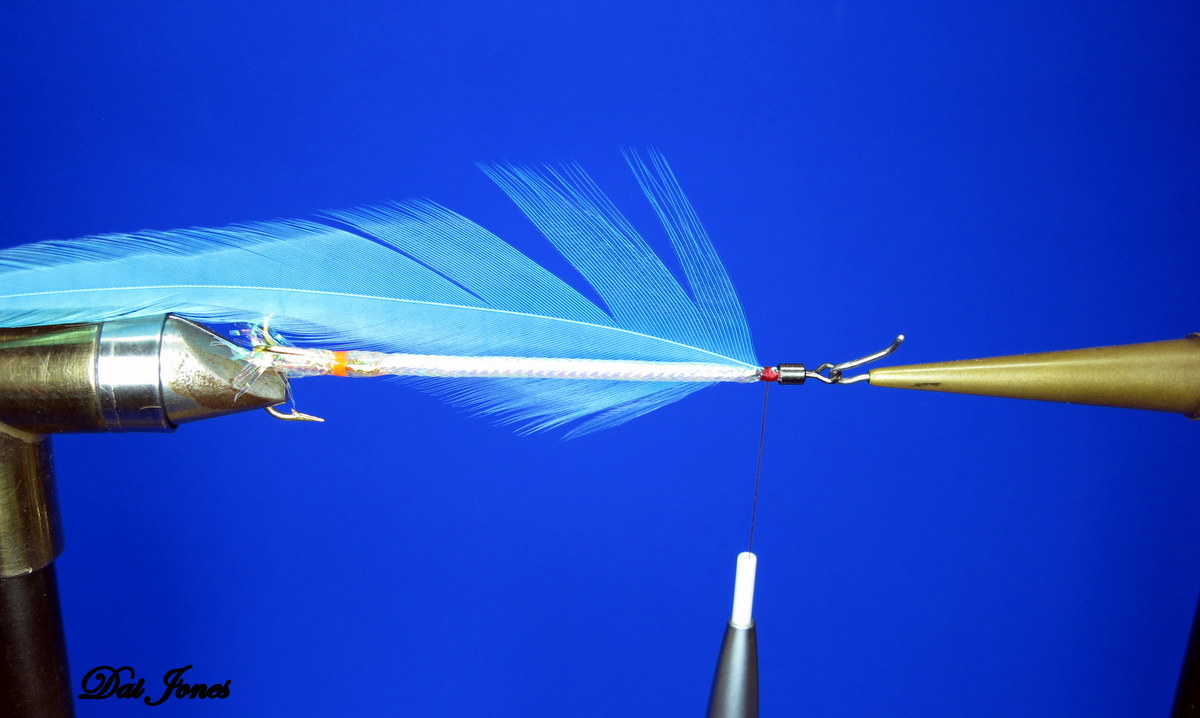 Flies step by step: Snake fly, step by step.