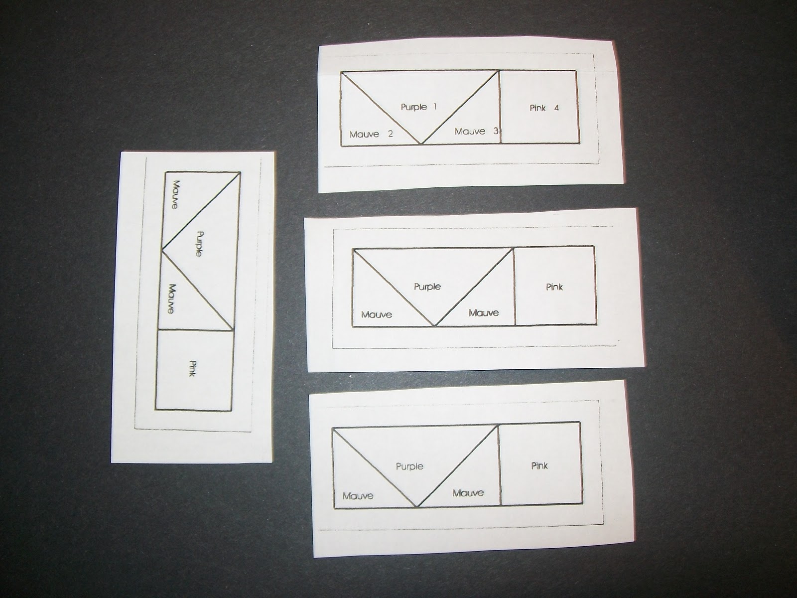 Nights & Needles: Paper-pieced Name Tag Tutorial