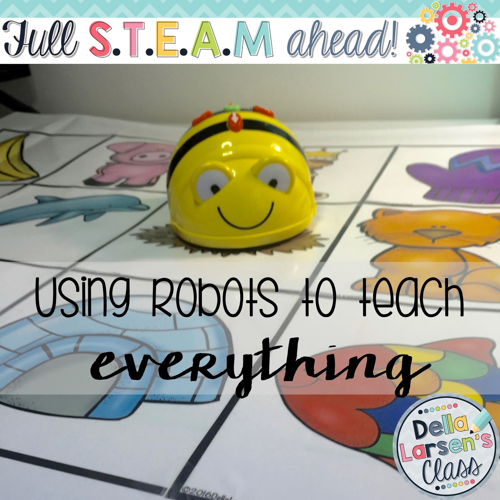 Della Larsens Class Using Robots To Teach Reading