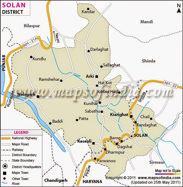 History of District Solan - Himachal Pradesh General Knowledge ...