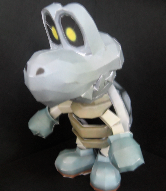 Papercraft - Super Mario Dry Bones - Papercraft4u | Free Papercrafts ...