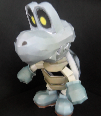 Papercraft - Super Mario Dry Bones - Papercraft4u | Free Papercrafts ...