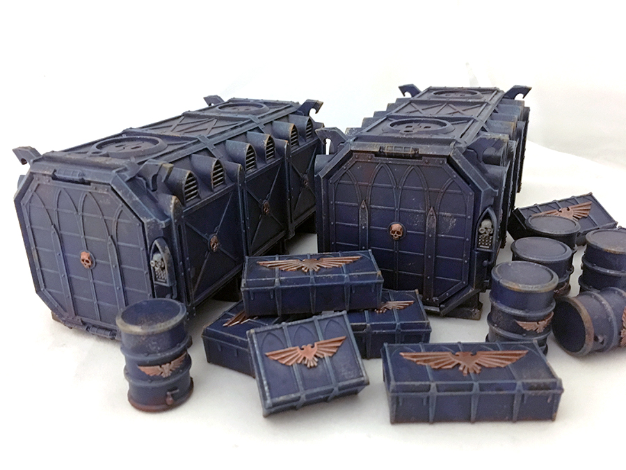 Sword of templar: Terrain Showcase - Games Workshop containers from ...