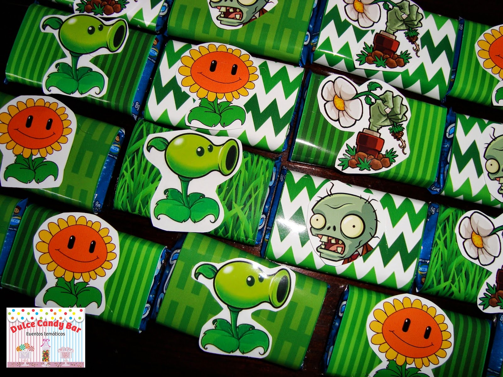 Dulce Candy Bar | Eventos Temáticos: Plants vs. Zombies